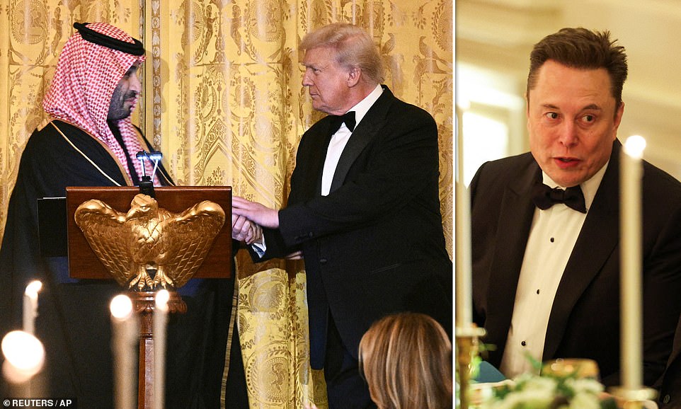 Lip reader analyzes Musk's comment at Trump's Saudi banquet