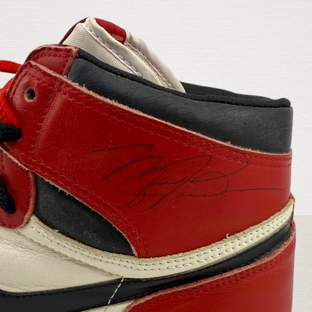 Michael Jordan's historic Air Jordans sell for more than $205K