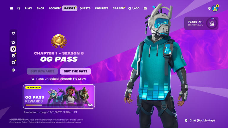 When does Fortnite OG season 7 end? Here's when season 8 begins