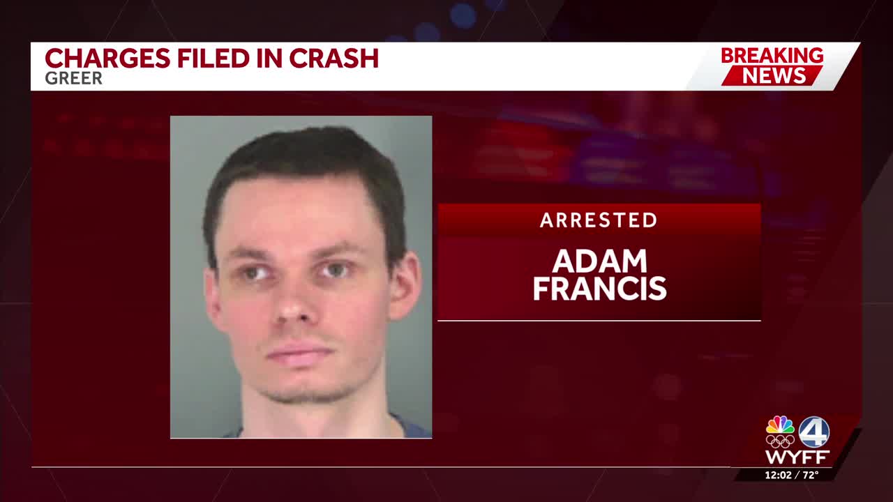 Man charged with reckless homicide after deadly crash in Spartanburg County
