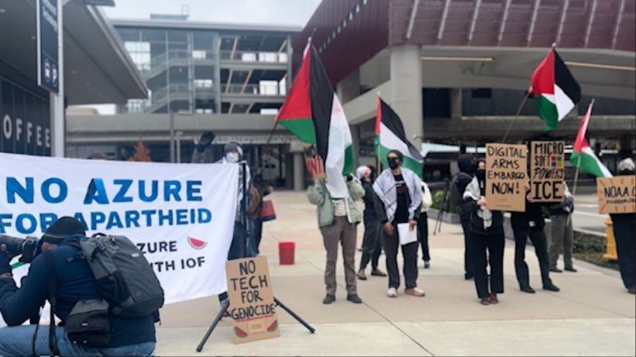 Activists urged Microsoft to cut ties with Israeli military during ...
