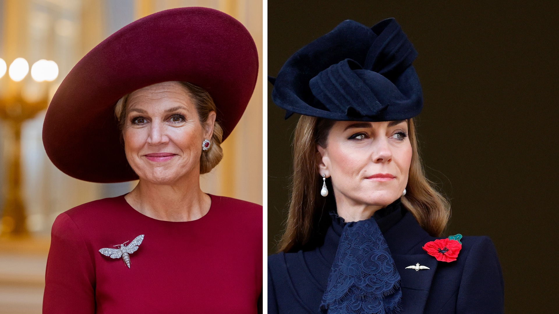 Kate Middleton and Queen Máxima set royal fashion trends in grey power ...