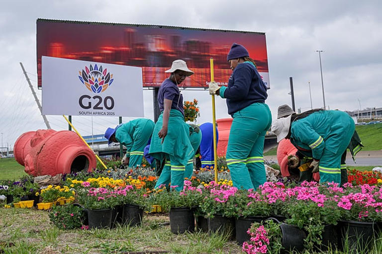 South Africa deploys 3,500 police and braces for protests ahead of G20 ...