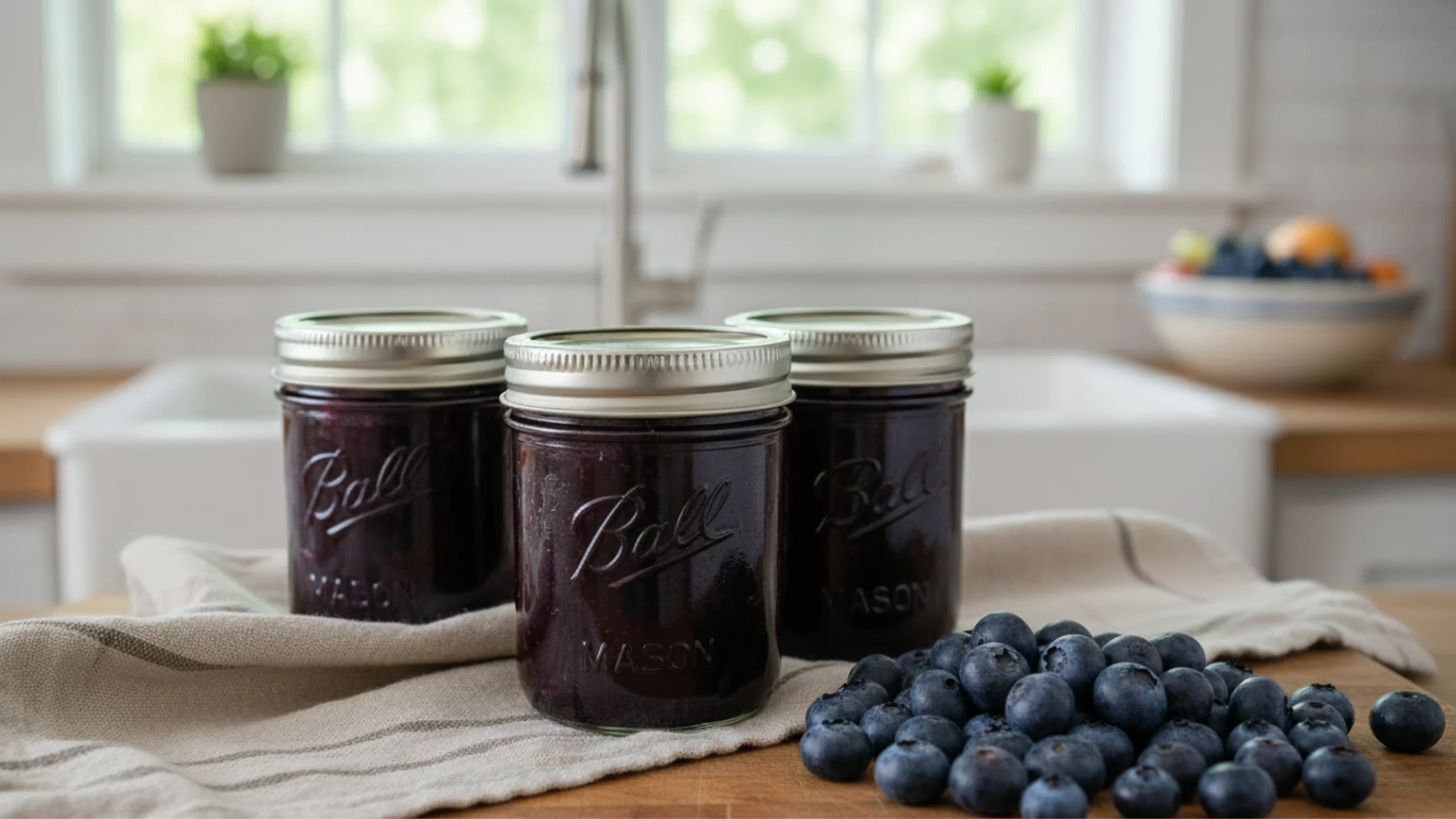 Blueberry Jam Recipe with Pectin