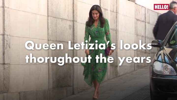 Watch: Queen Letizia of Spain's style evolution