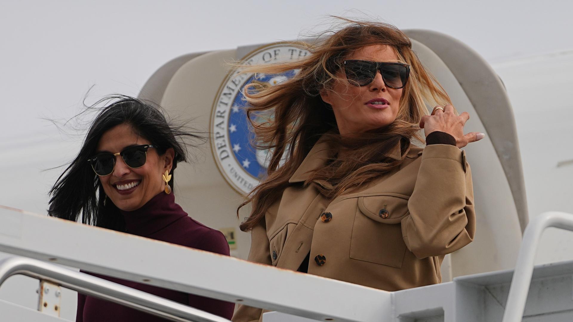 First and second lady arrive in North Carolina for visits with military ...