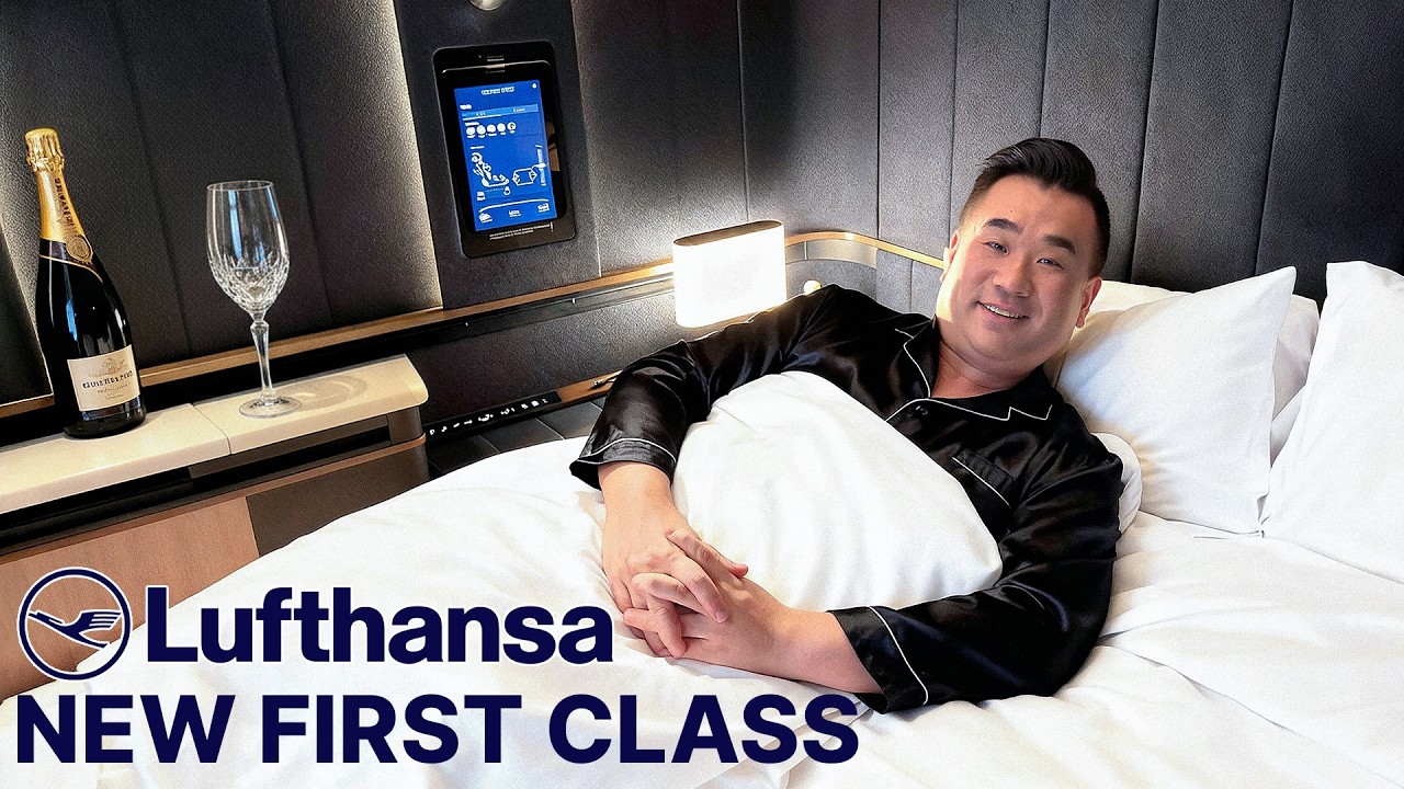 Lufthansa new first class: The double suite experience