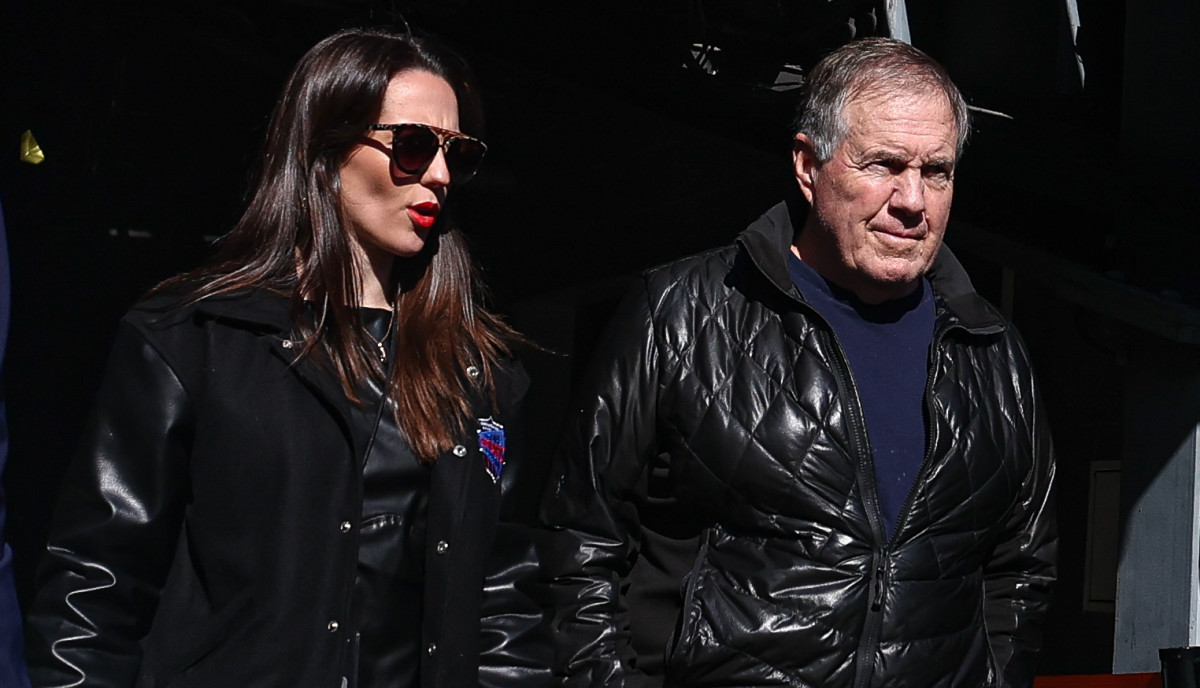 Bill Belichick, 73, Furrows Brow at 24-Year-Old Girlfriend Jordon ...
