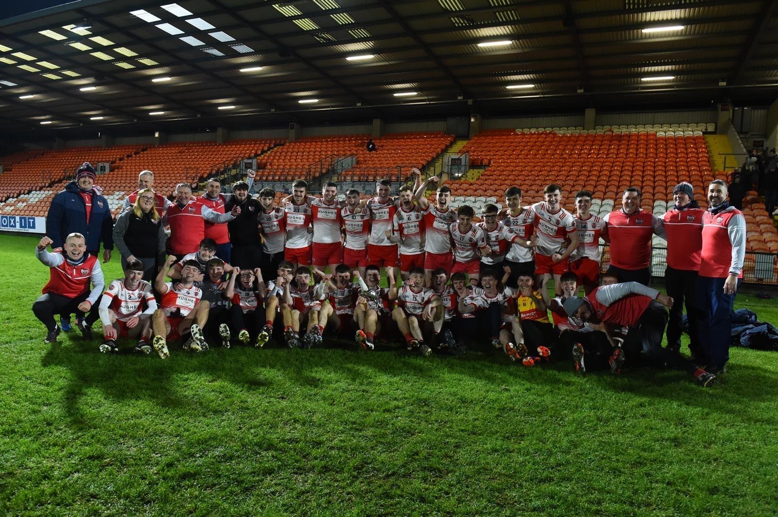 Carrickcruppen overcome St Peter's to win the U21 Intermediate title