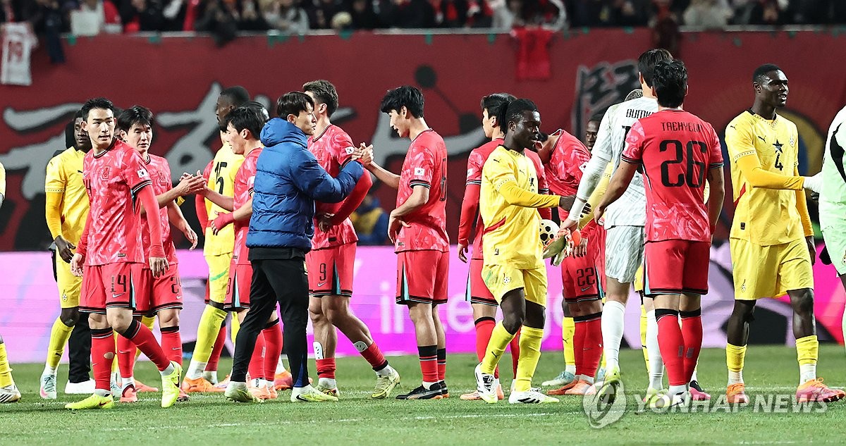 S. Korea remain at No. 22 in last FIFA rankings before World Cup draw