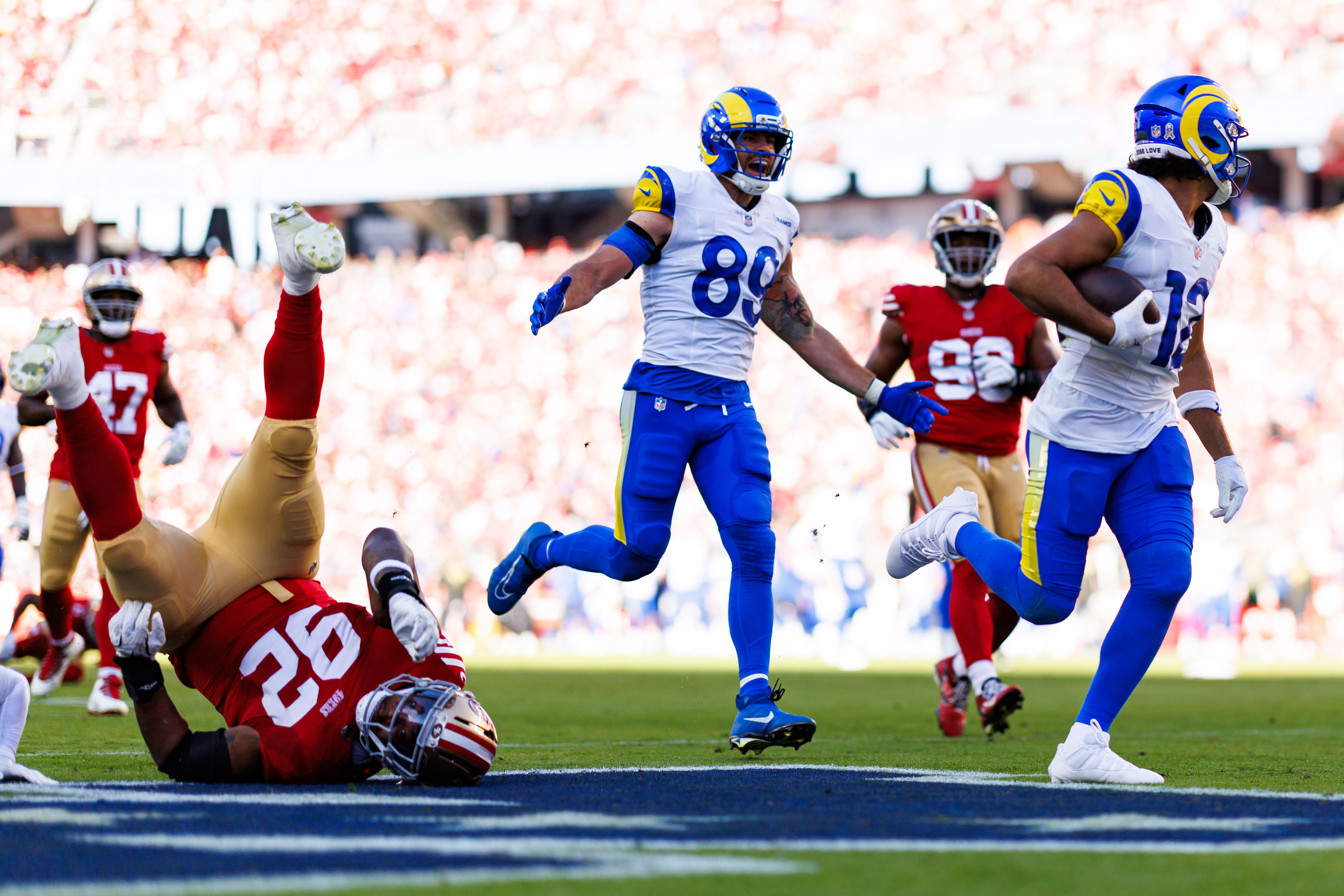 Rams rule three starters out for at the least next four games