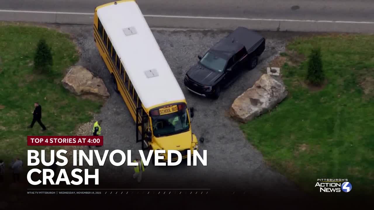 Seneca Valley School District bus involved in crash | Officials respond ...