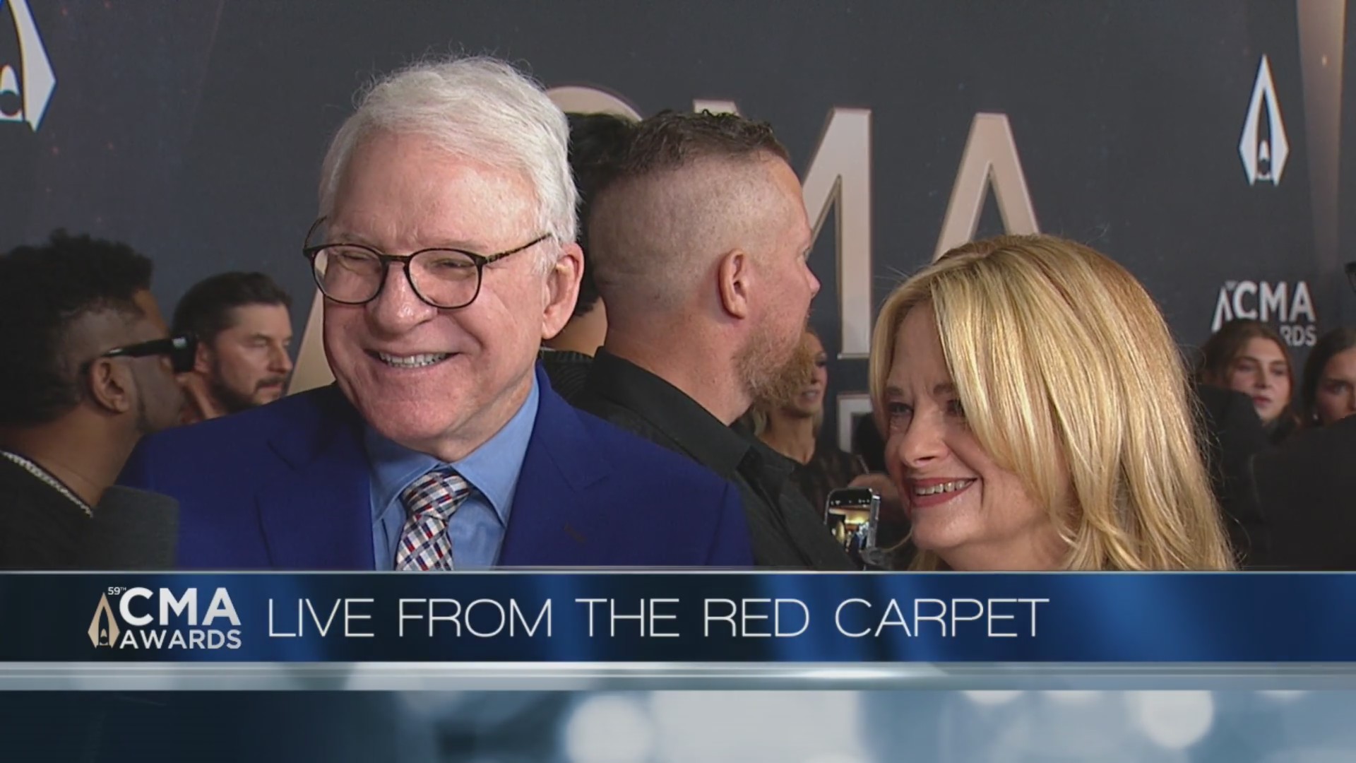 Speaking with Steve Martin ahead of the 59th annual CMA Awards