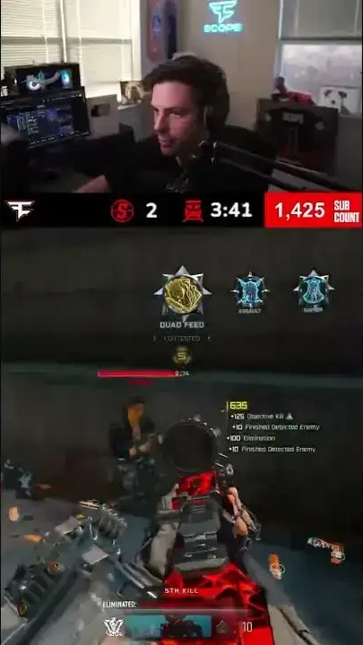 FaZe Scope goes absolutely nuts BO7 #scope #bo7 #gaming
