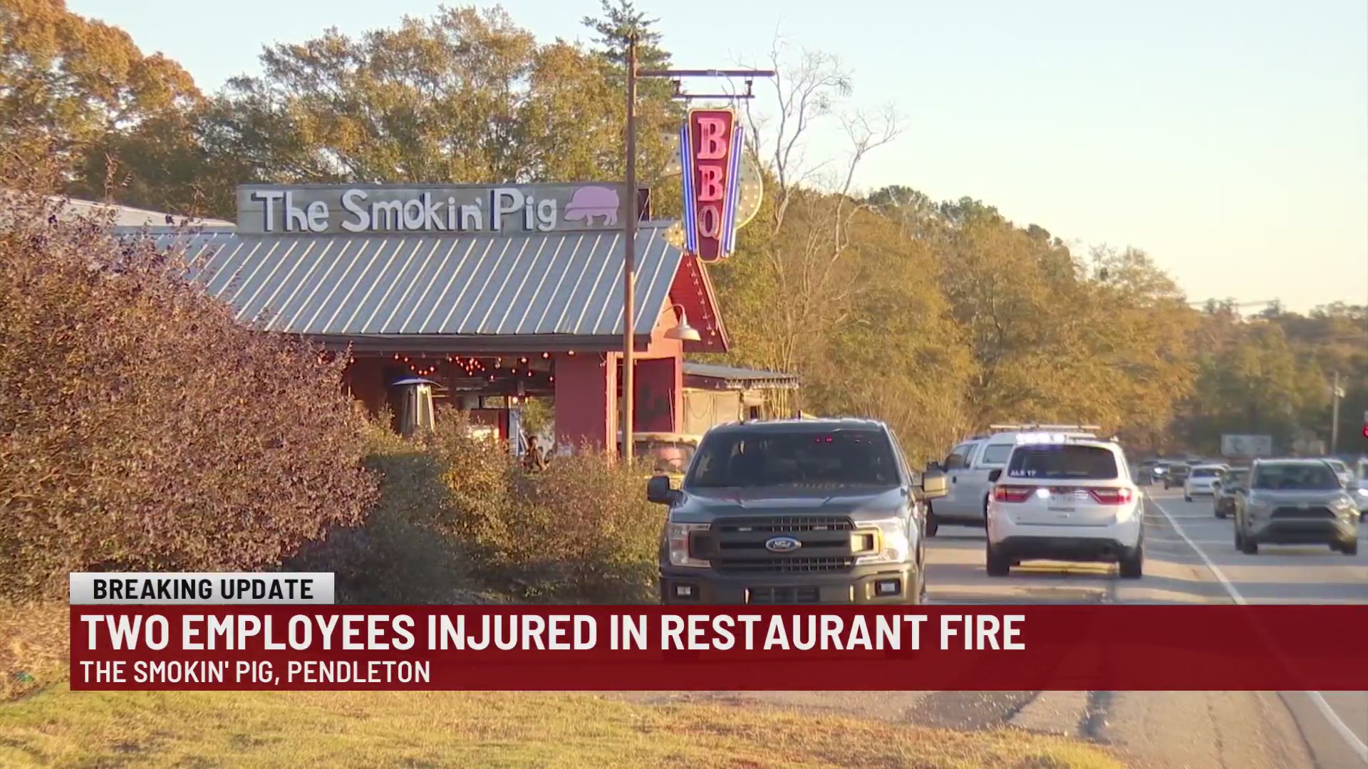 Two airlifted to hospital after fire at popular Upstate restaurant