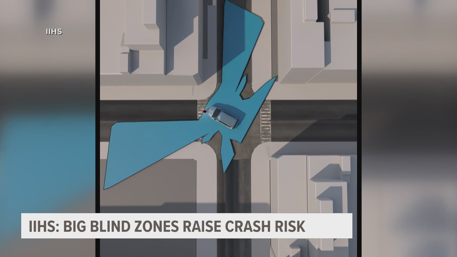 IIHS research highlights driver blind zones that put pedestrians at risk