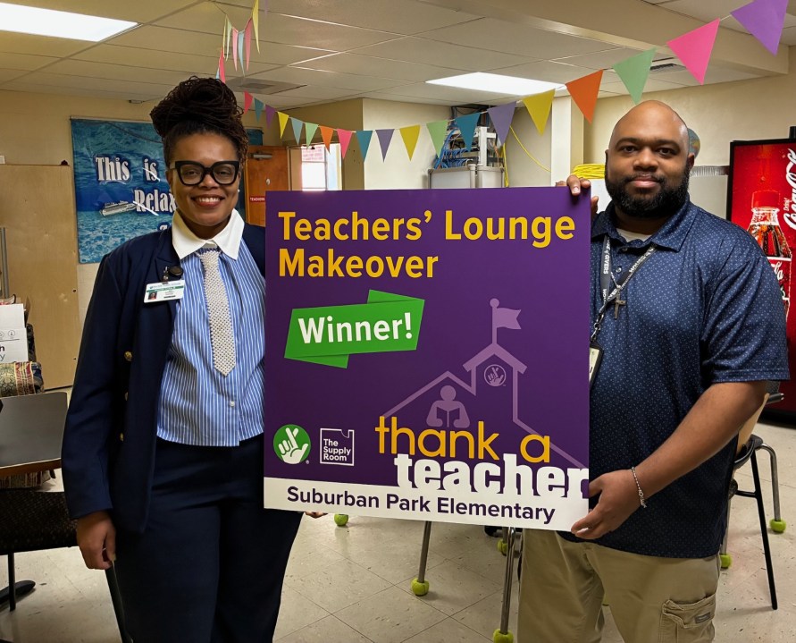 Suburban Park Elementary School wins with Virginia Lottery