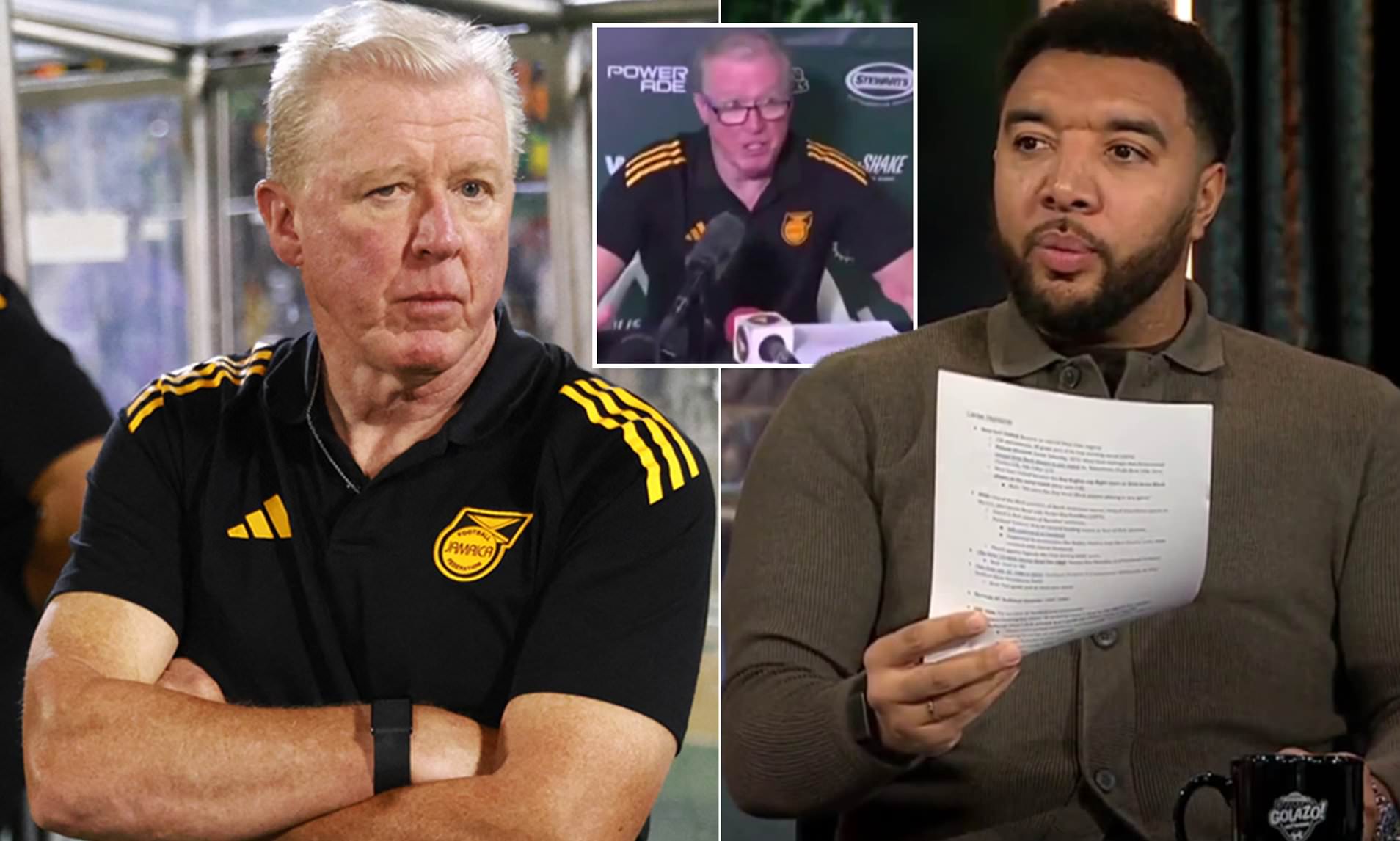 Steve McClaren's 'tacky' Jamaica exit: Tearful boss is savaged by ...