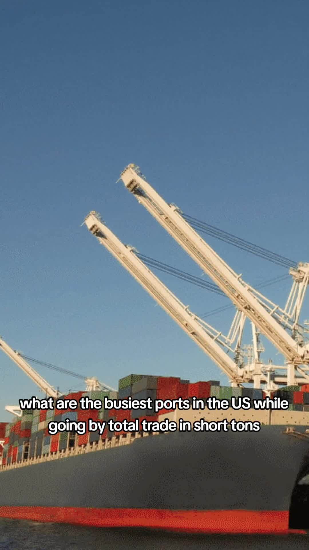 The Busiest Ports In The US #geography