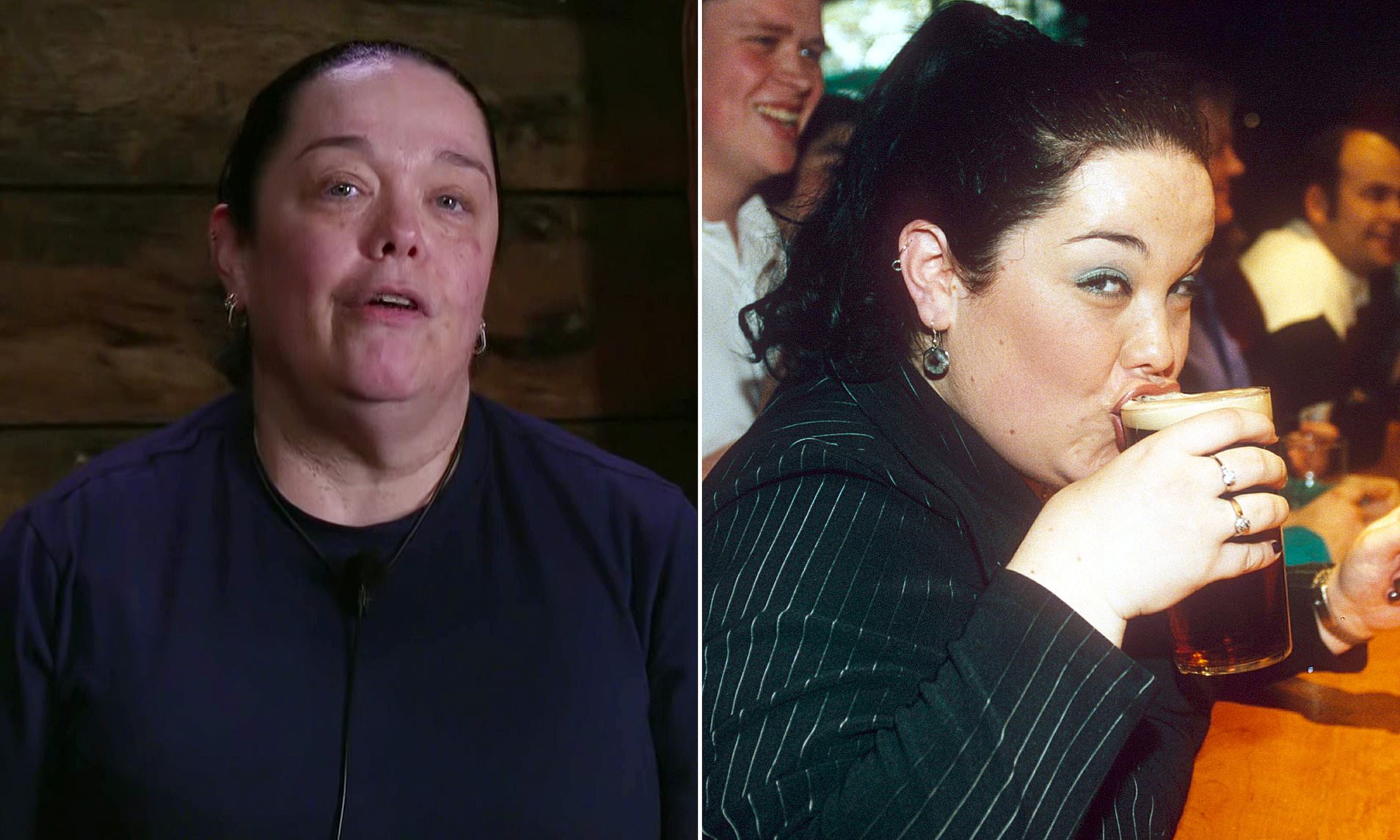 I'm A Celebrity's Lisa Riley downed THREE bottles of Malbec a night ...