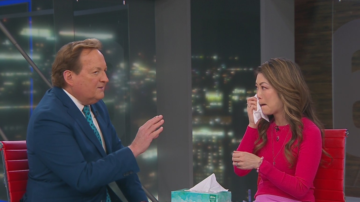 'I love you': KOIN 6's Elizabeth Dinh tears up ahead of co-anchor Jeff ...