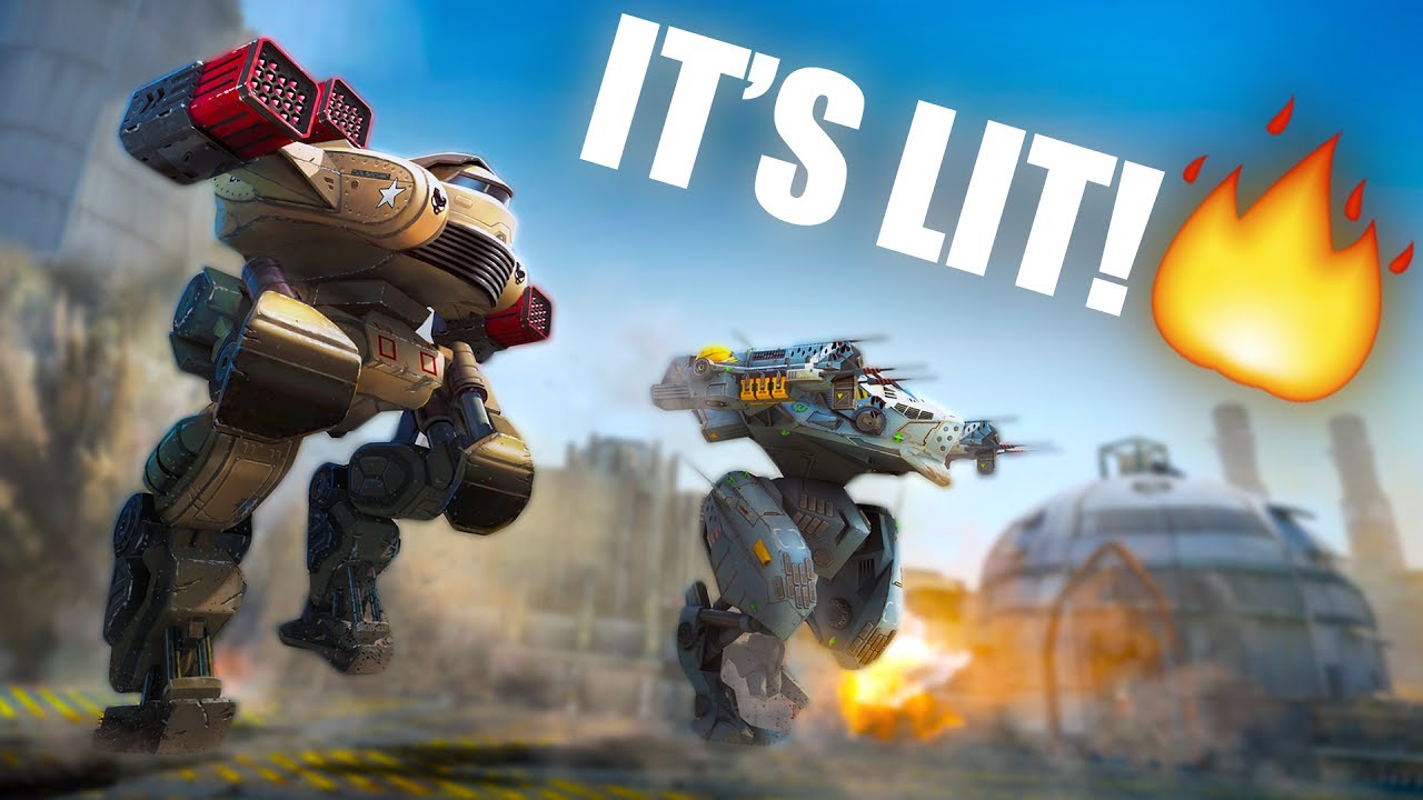 Chicks dig giant robots! | War Robots