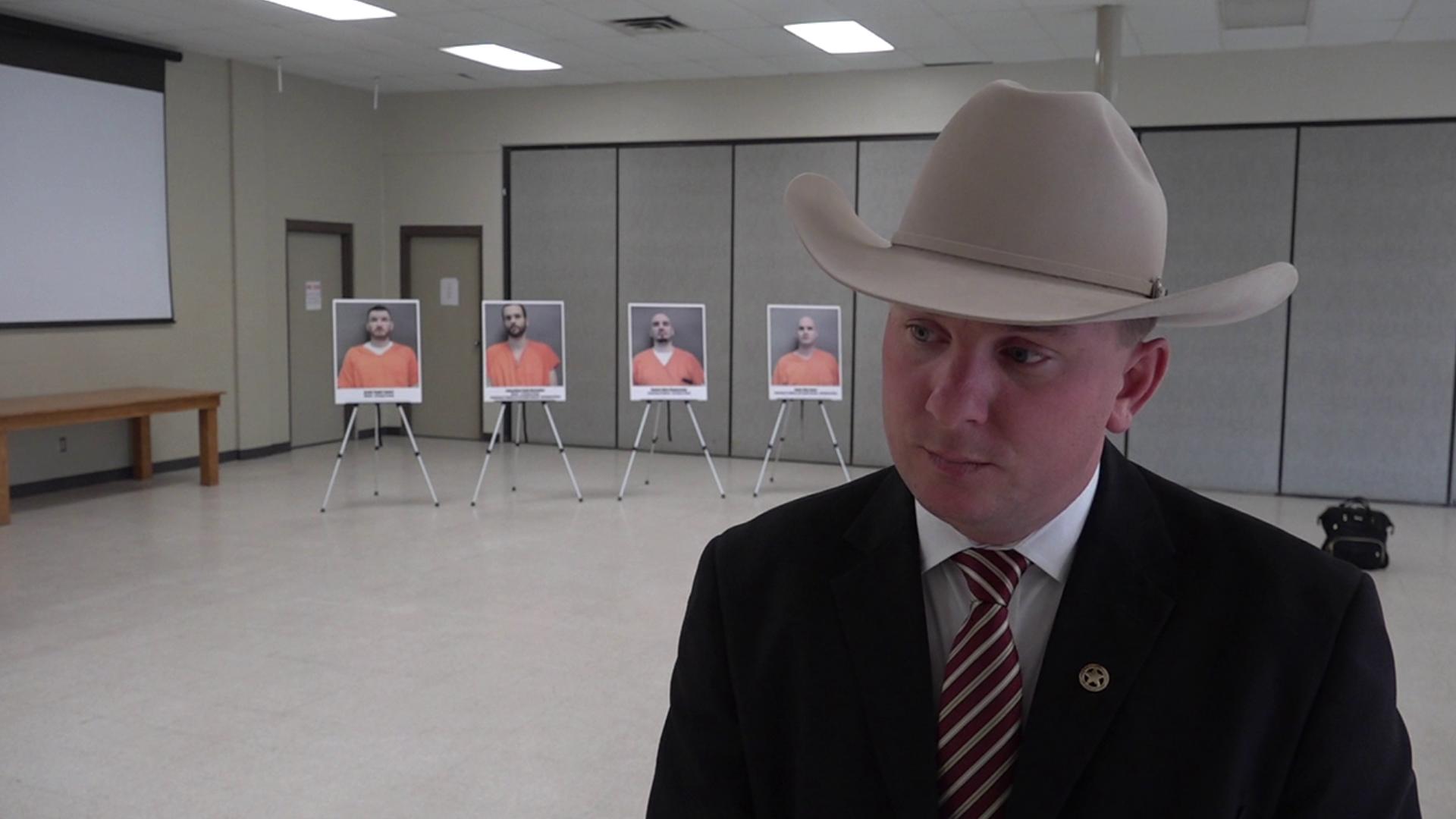 Newton County Sheriff Colton Havard provides update on Joshua Larkin ...