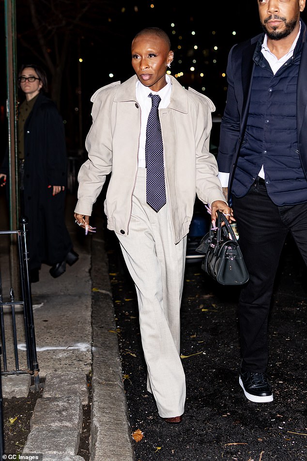 Cynthia Erivo returns to NYC after travelling 10,350 miles in THREE ...