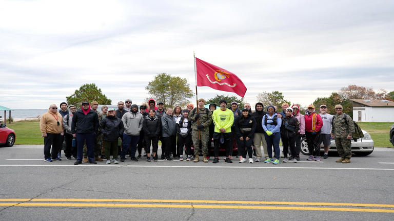 PMA-276 Team Logs 660 Miles in USMC 250th Birthday Walk
