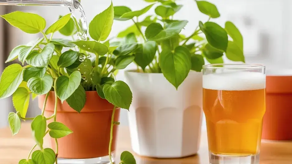 Zvětralé pivo nevylévejte. Dopřejte hlt rostlinám a uvidíte, co se ...