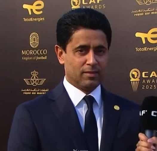 Al-Khelaifi Hails Hakimi as Africa’s Finest After Stellar Season