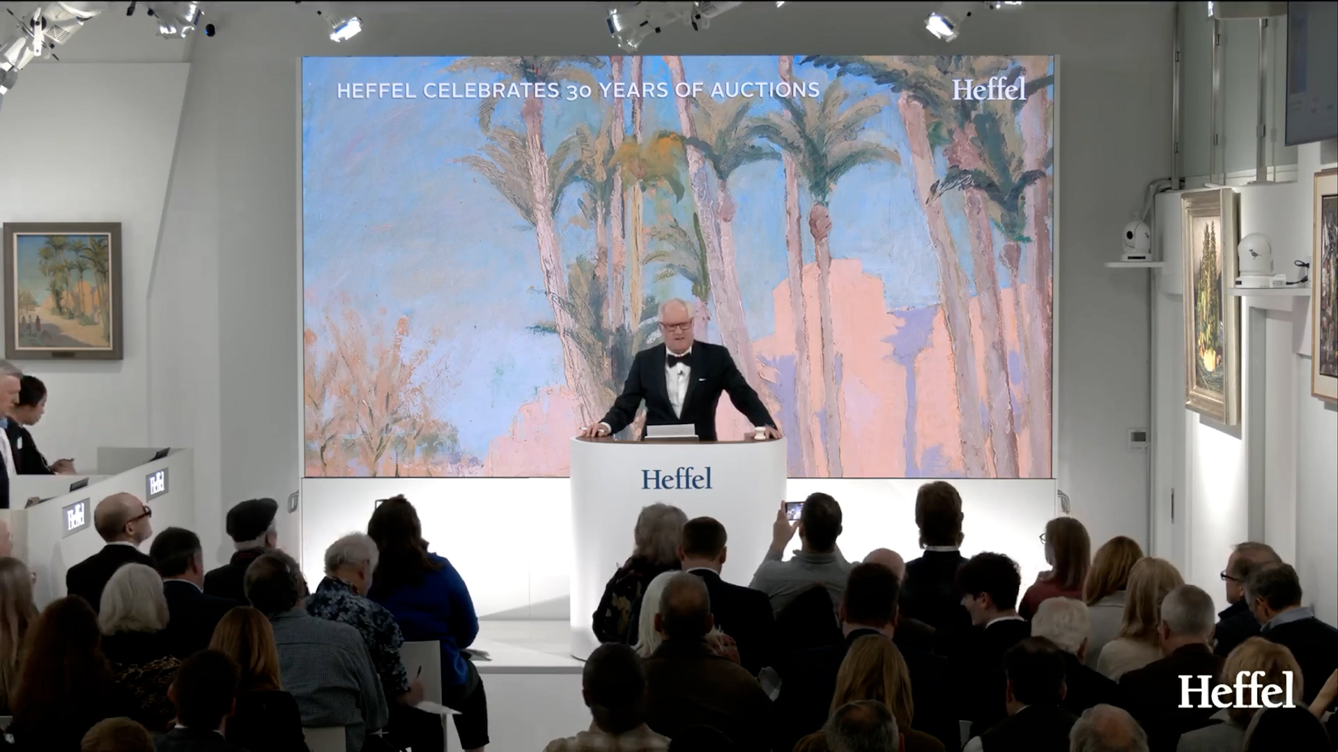 Paintings from Hudson's Bay collection go up for sale at standing-room ...