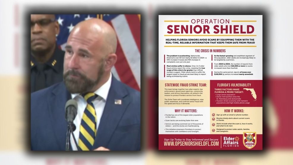 Florida launches 'Operation Senior Shield' after surge of elder fraud cases