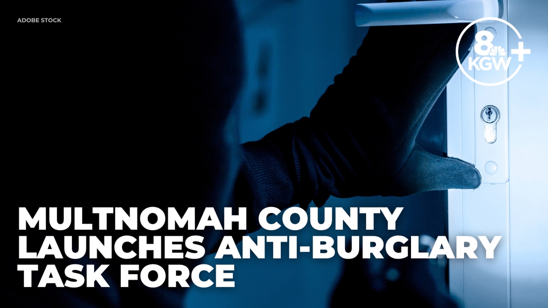 Multnomah County launches new anti-burglary task force