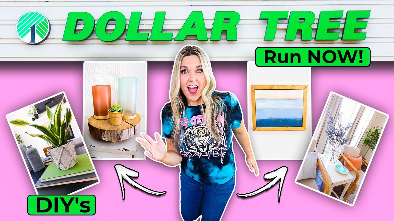 DIY Projects from Dollar Tree That Look High-End