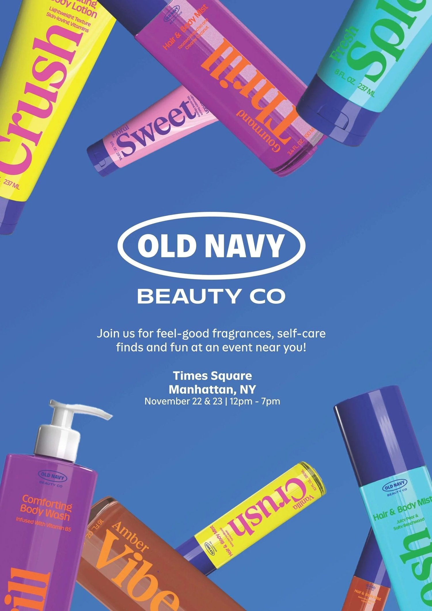 OLD NAVY BEAUTY CO LAUNCH, NYC
