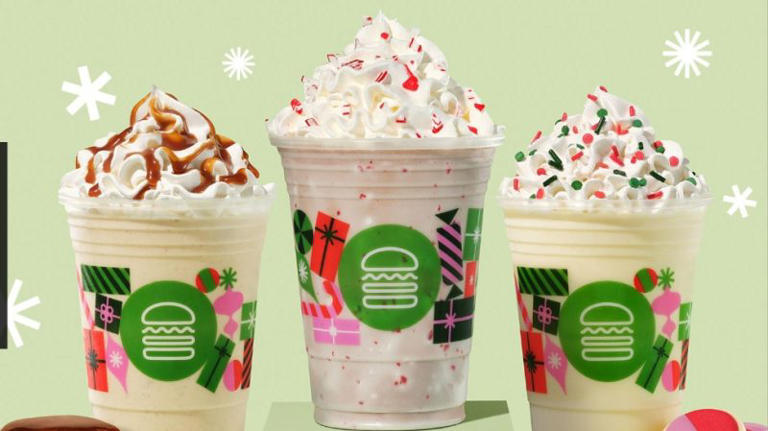 Shake Shack reveals 2025 holiday shakes, including returning favorite