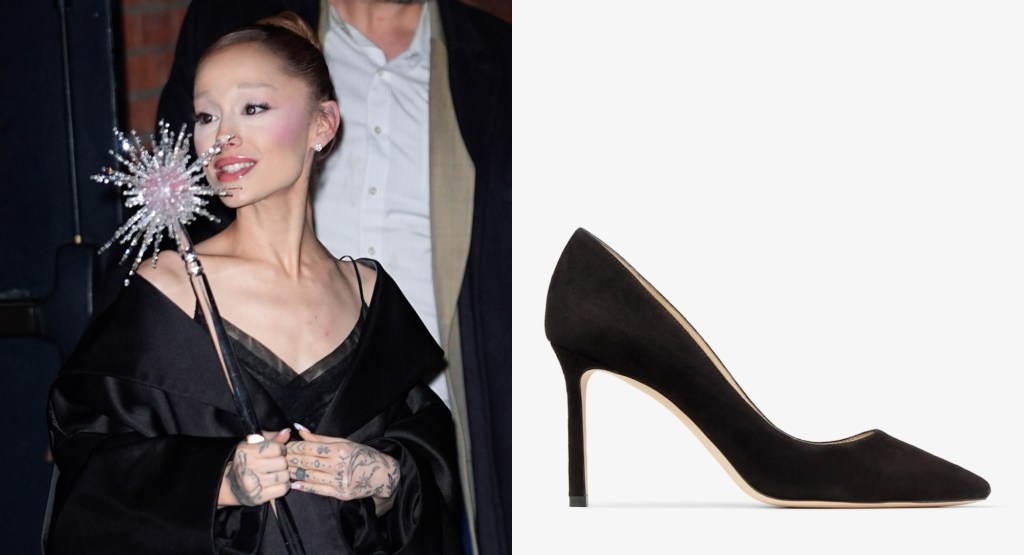 Ariana Grande Has a Jimmy Choo Moment on ‘Jimmy Fallon' During ‘Wicked ...
