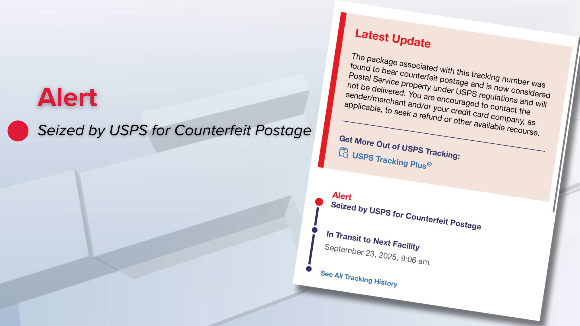 Online shoppers warned of fake postage scams during holiday season