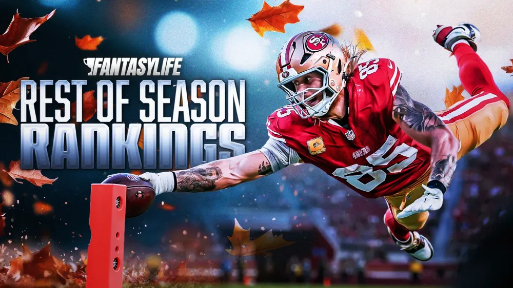 Rest-of-Season (ROS) Fantasy Football Rankings: George Kittle Headlines ...