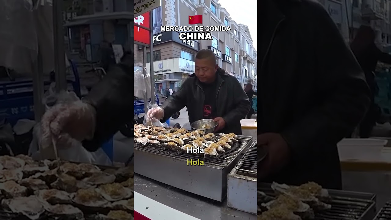 Delicias de la calle China tras cruzar la frontera con Rusia