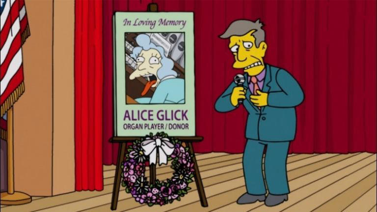 Este es el personaje de Los Simpson que falleció y que pocos se dieron ...