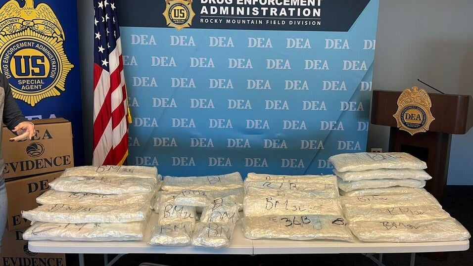 DEA, FBI agents in Colorado seize over 1,000 pounds of methamphetamine in largest meth bust in ...