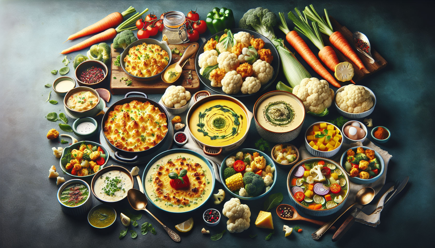 Recettes de chou-fleur délicieuses et variées