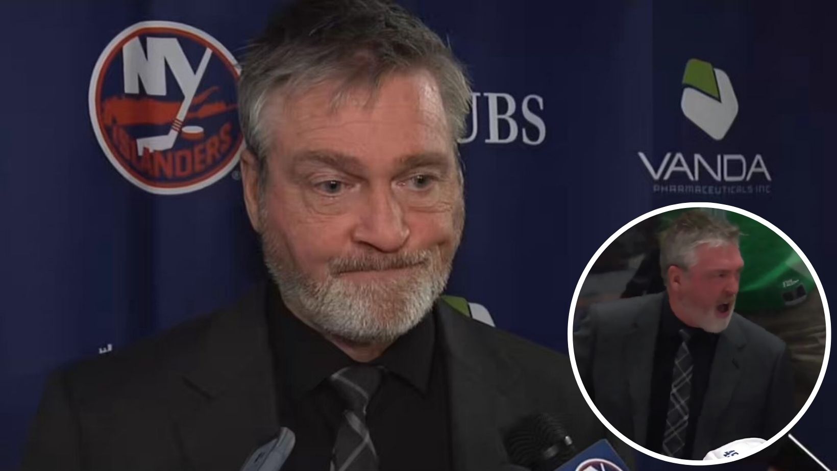 Patrick Roy pète un câble… en français!