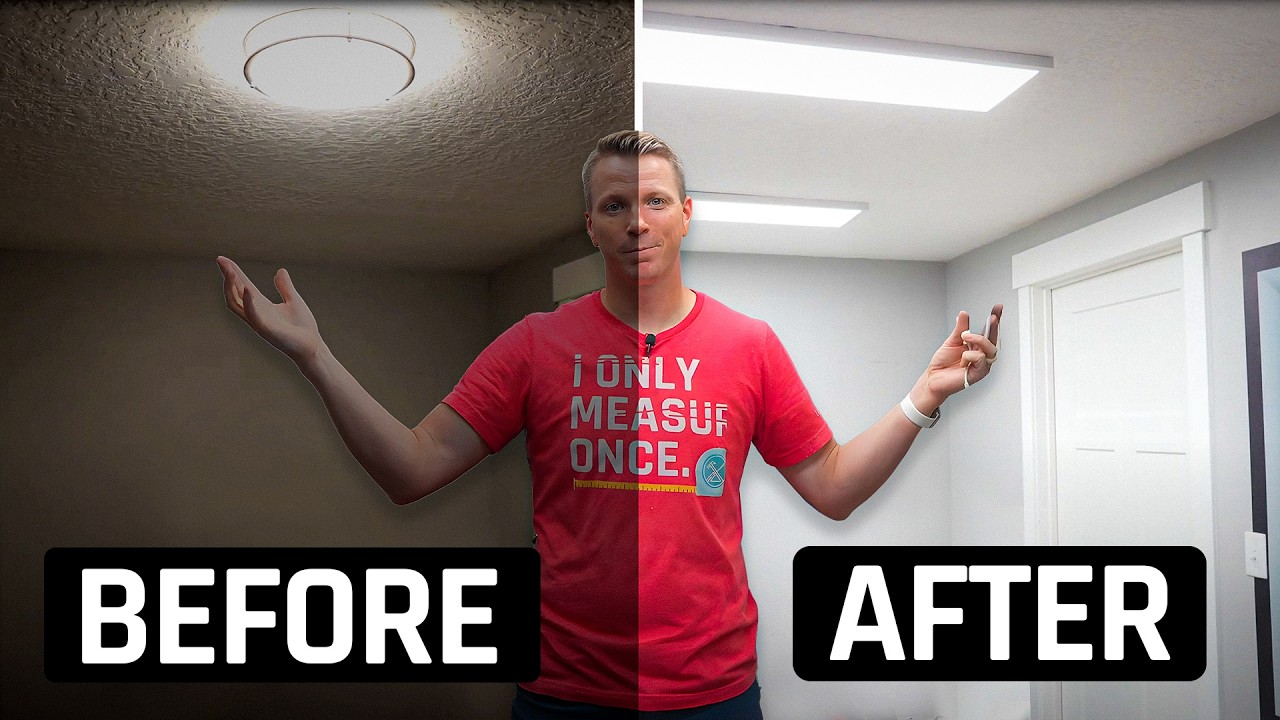 Easily add new lights to a finished room!
