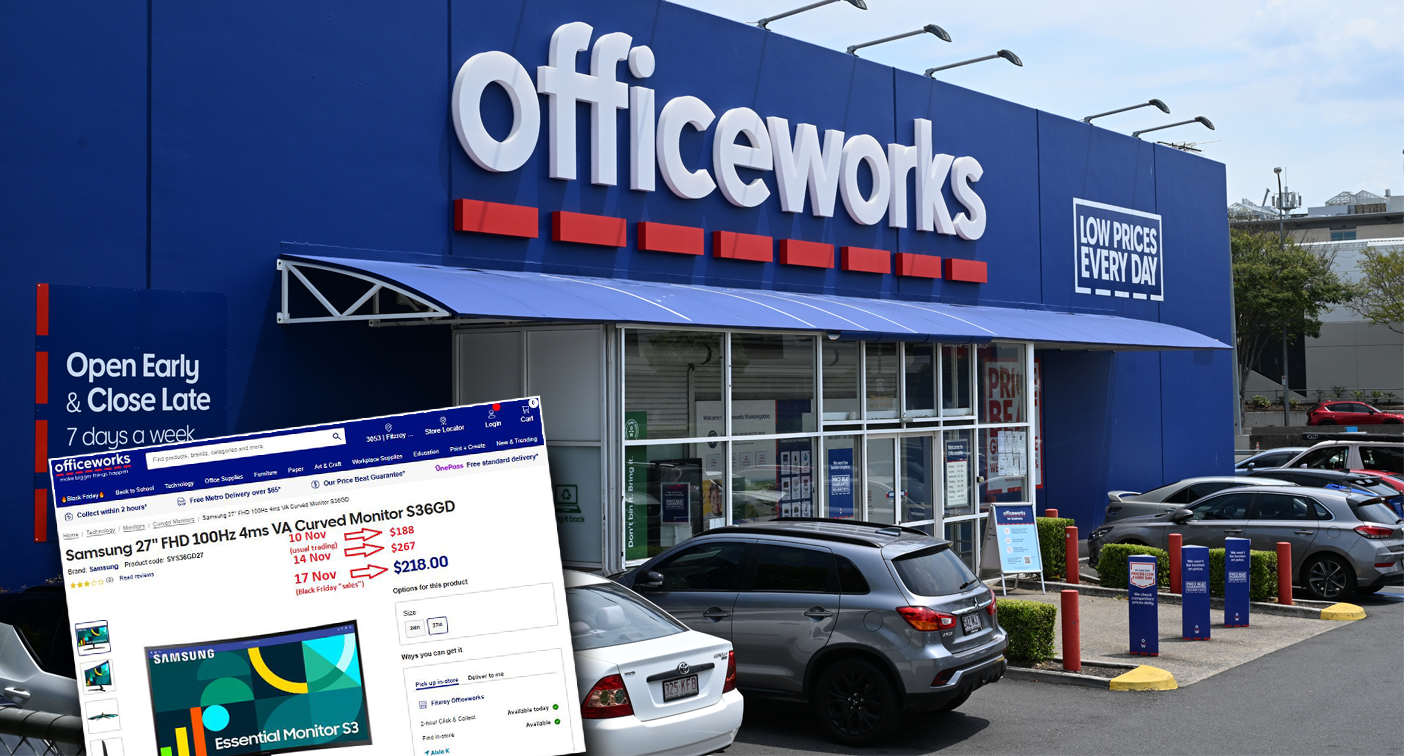 Officeworks called out over $79 price detail as consumer watchdog puts ...