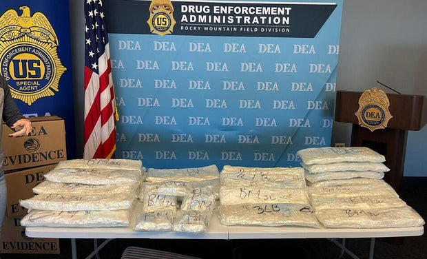 DEA, FBI agents in Colorado seize over 1,000 pounds of methamphetamine in largest meth bust in ...
