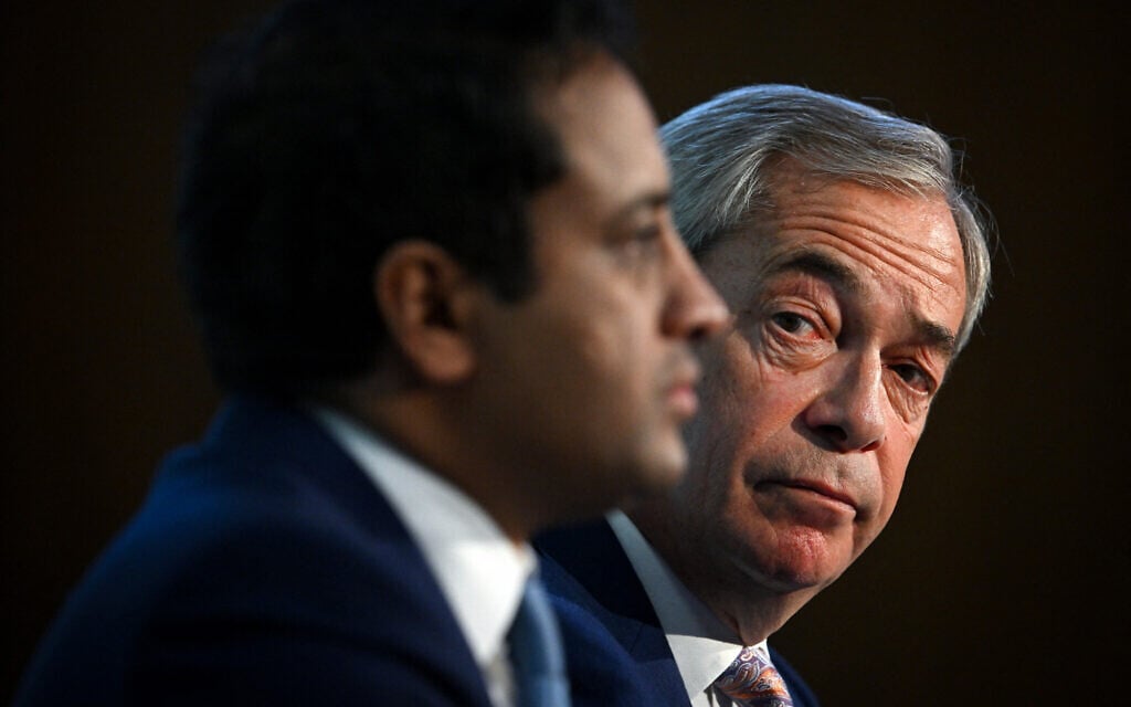 Far-right UK lawmaker Nigel Farage denies saying ‘Hitler was right’ as ...