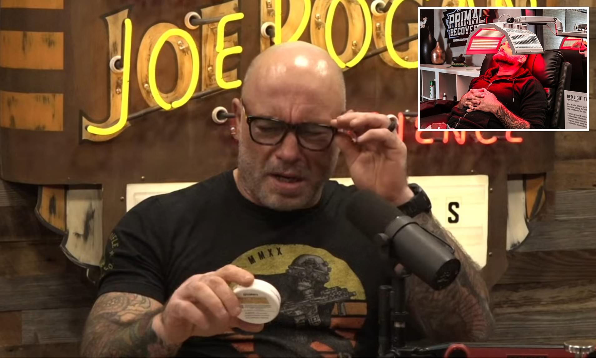 Joe Rogan claims he reversed farsightedness with 'red light' and ...